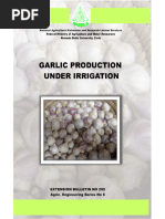 Garlic Farming Guide: Cultivation & Care | PDF | Garlic | Mulch