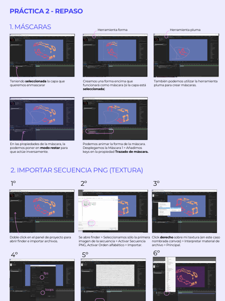 Motion Graphics Practice | PDF | Buscador (software) | Informática