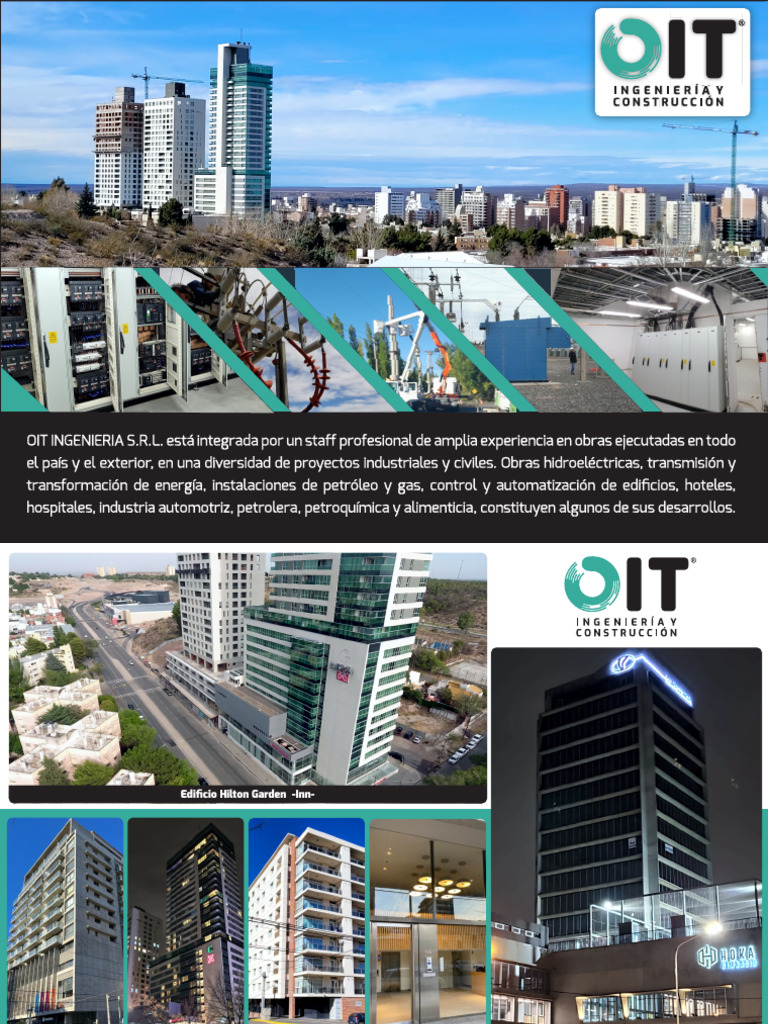 Brochure Presentacion OIT 2023-1 | PDF | Ingeniería | Ingenieria Eléctrica