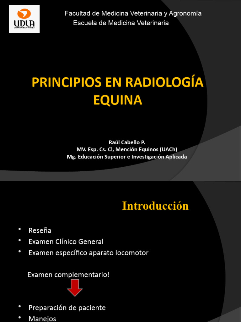 Principios en Radiología Equina | PDF | Extremidades (anatomía ...