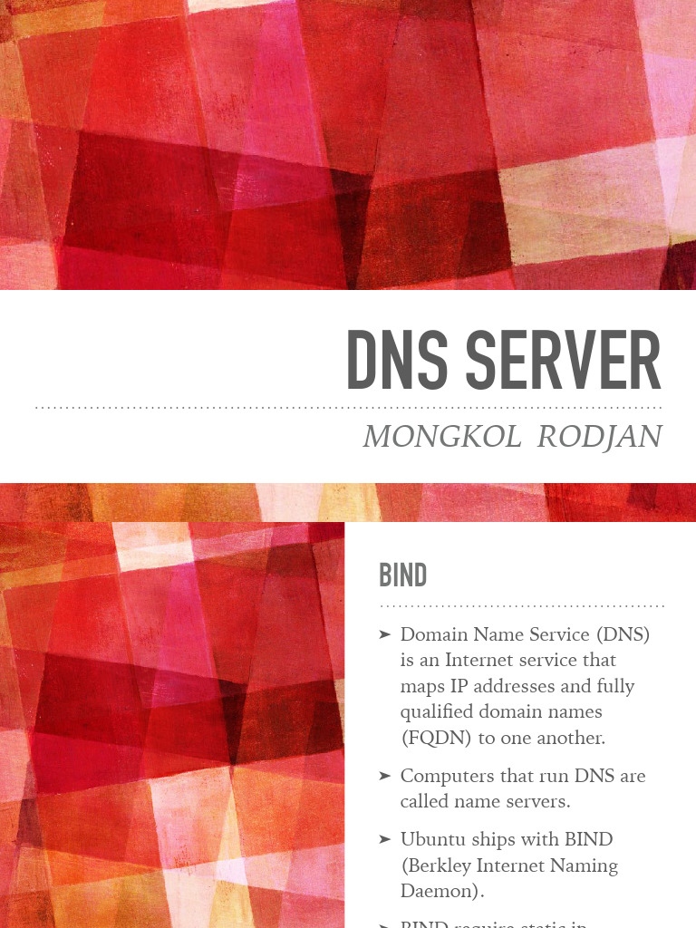 Config DNS Server Ubuntu | PDF | Domain Name System | Domain Name