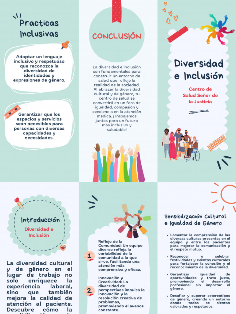 Diversidad e Inclusion-Triptico | PDF