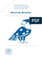 SF312 23 | PDF | Classified Information | Security Clearance