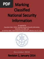 Department of Defense (DoD) Classification and Control Markings ...