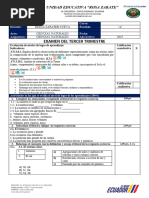 Exámen de Eca Tercer Trimestre 7mo B | PDF