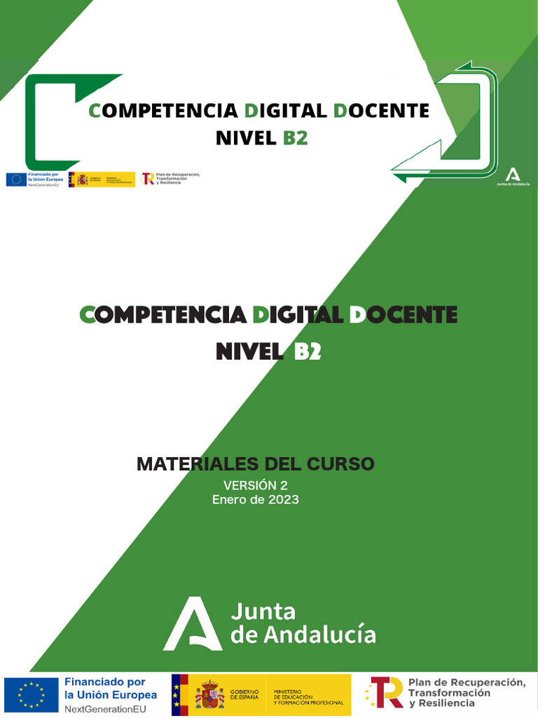 Material Competencia Digital Docente - Nivel B2 | PDF | Chat en linea | Enseñando
