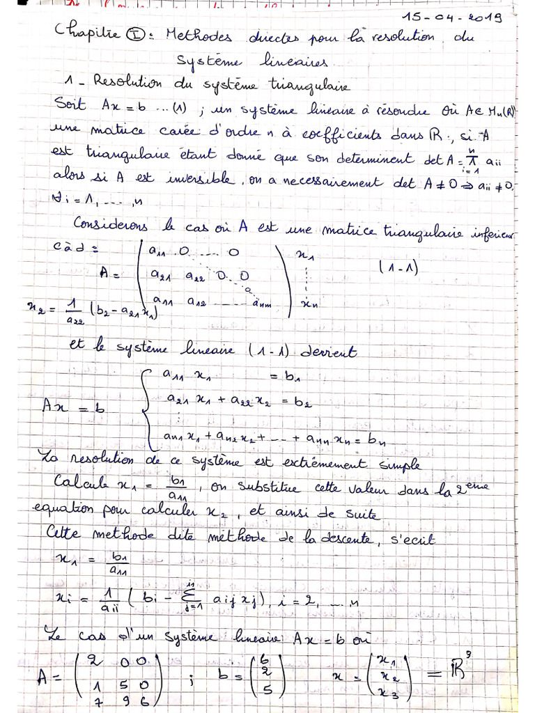 Cours Mna Section 2 | PDF