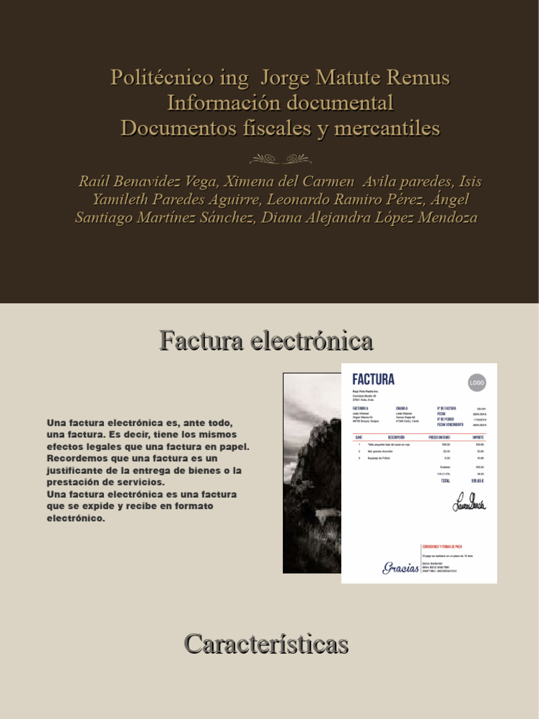 Documentos Fiscales y Mercantiles | PDF