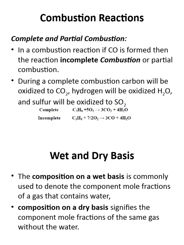 Combustion Reaction | PDF | Teaching Methods & Materials | Technology ...