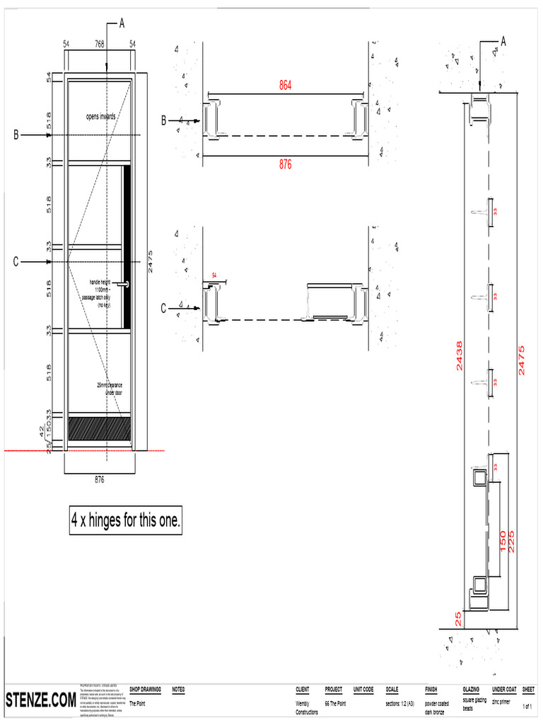 66 The Point - W40 Single Door | PDF