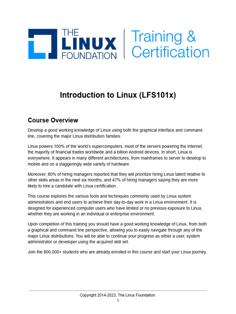 Asset-V1 LinuxFoundationX+LFS101x+1T2023+type@asset+block@LFS101x - Course - Syllabus - 2023 ...