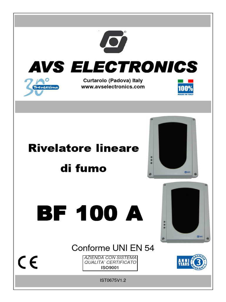 Avs Bf100a | PDF