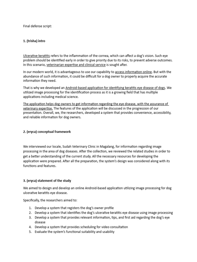 Final Defense Script | PDF | Usability