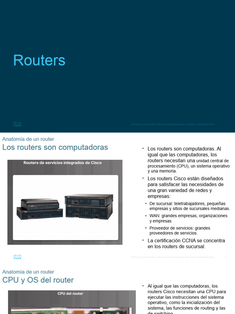 Clase Capa de Red Router 1 | PDF | Arranque | Hardware de la computadora
