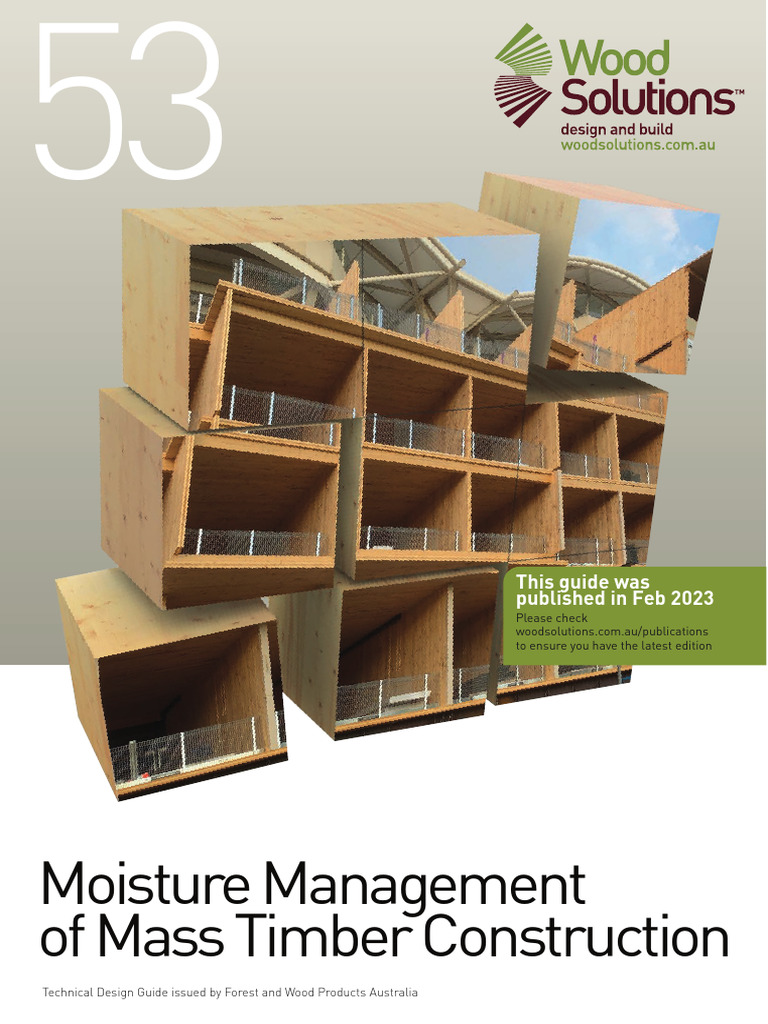 Moisture Management in Mass Timber | PDF