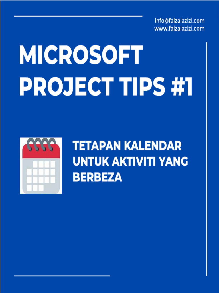 MSP Tips 1 Task Calendar 1690990925 | PDF