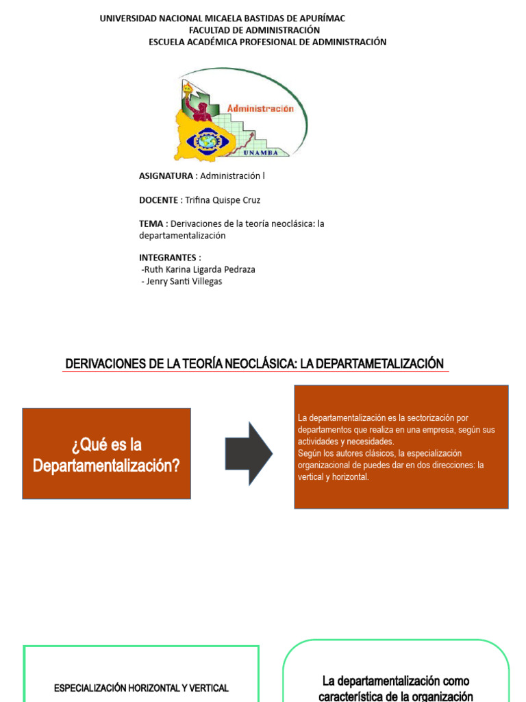 Presentación1 administración | PDF | Business | Negocios económicos