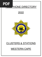 SAPS Explosives Section Contact List Rev 2 | PDF | Cape Town | South Africa