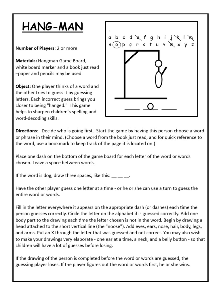 Hangman | PDF