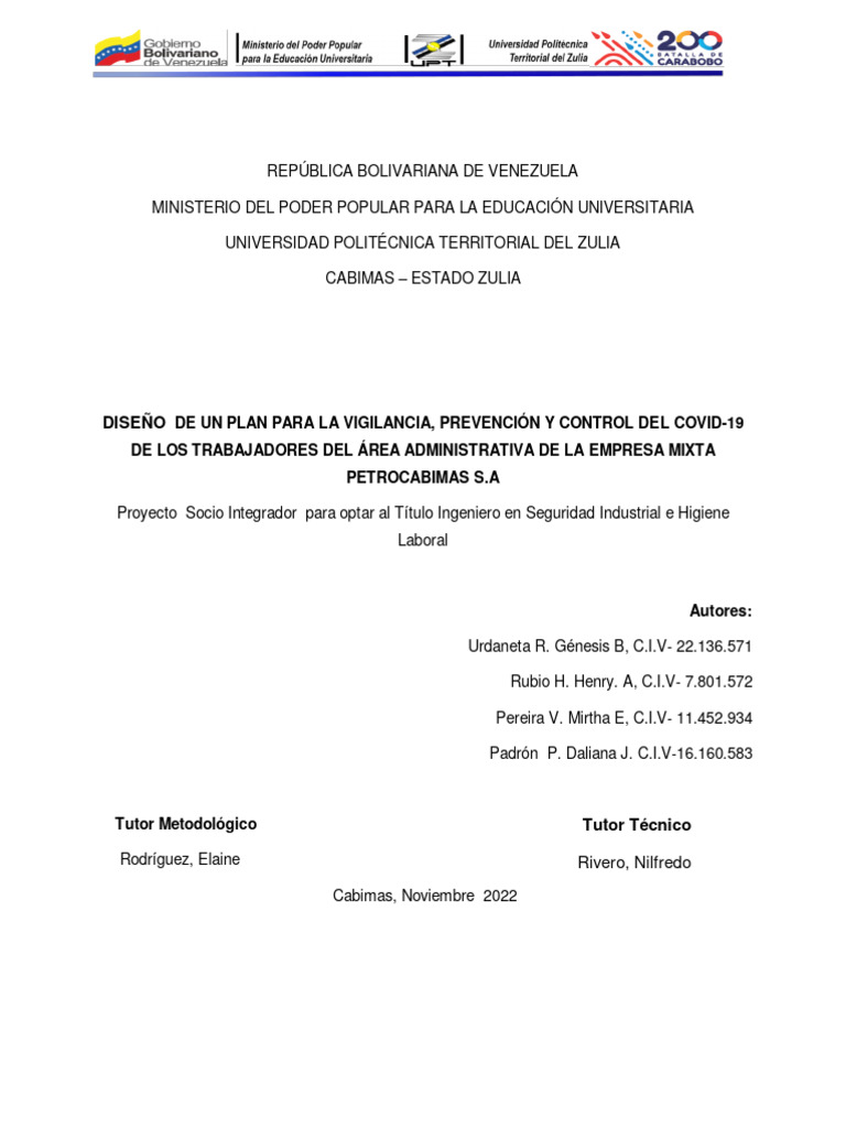 Proyecto Terminado | PDF | Planificación | Business