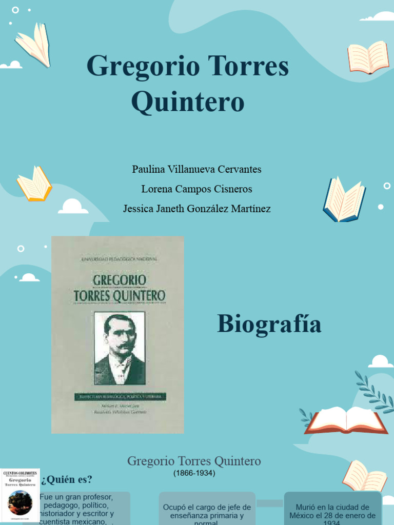 Gregorio Torres Quintero. | PDF