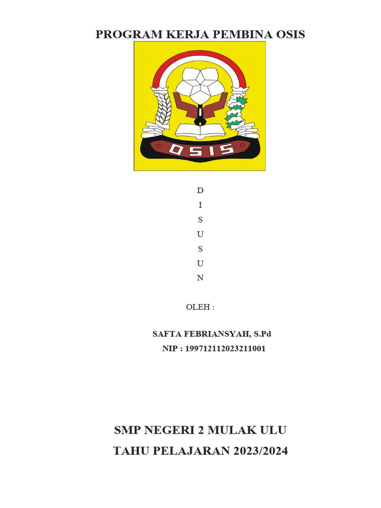 Proker Pembina Osis | PDF