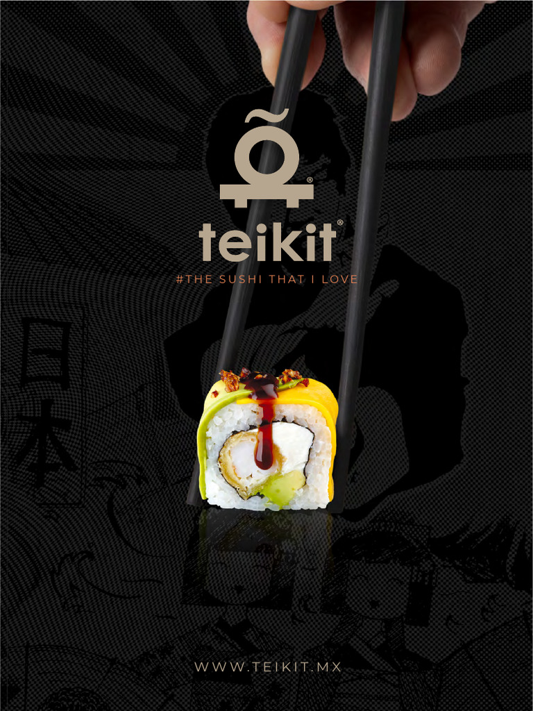 Menu Teikit 171223 00191035843543259 | PDF | Sushi | Decapado