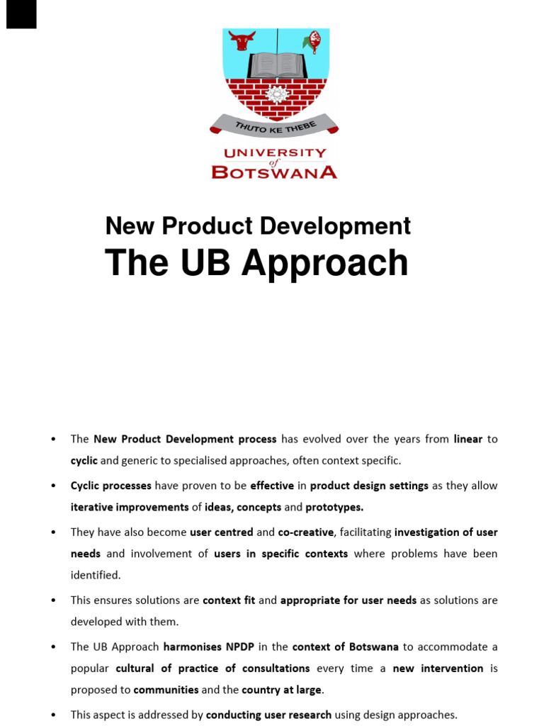 4-NPD - The UB Design Approach | PDF | Prototype | Design