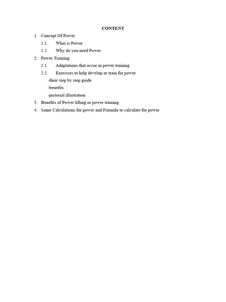 Power Handbook | PDF