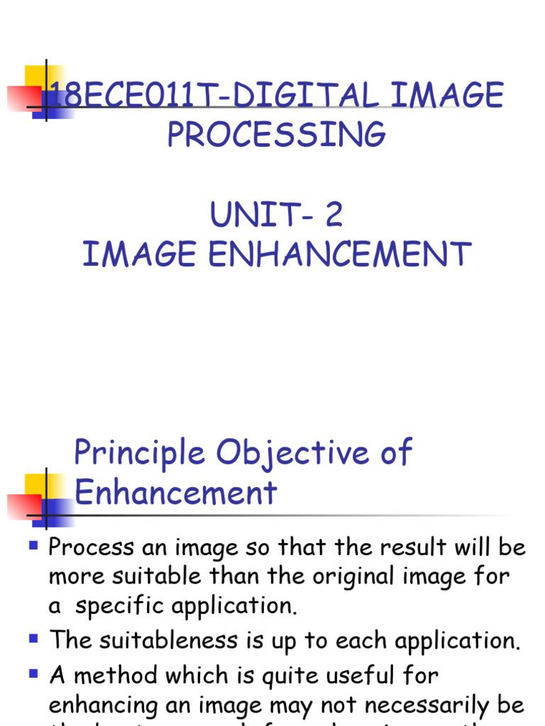 Dip Unit 2 | PDF | Logarithm | Digital Signal Processing