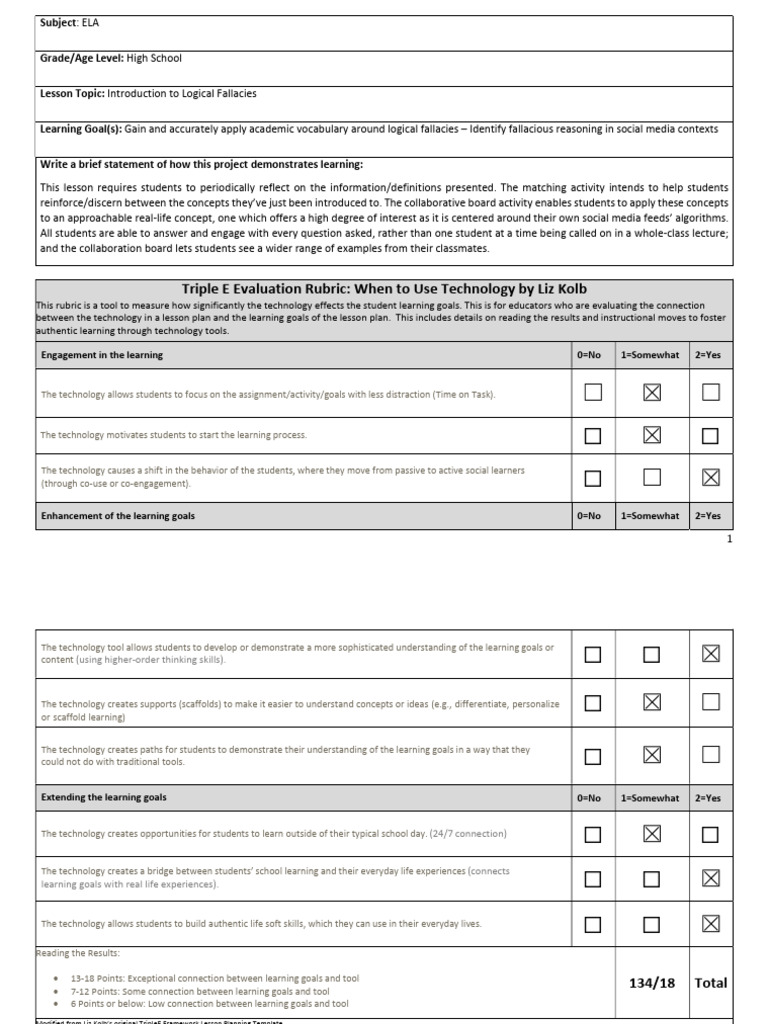 Reflecting On Tech - Nearpod | PDF | Learning | Information