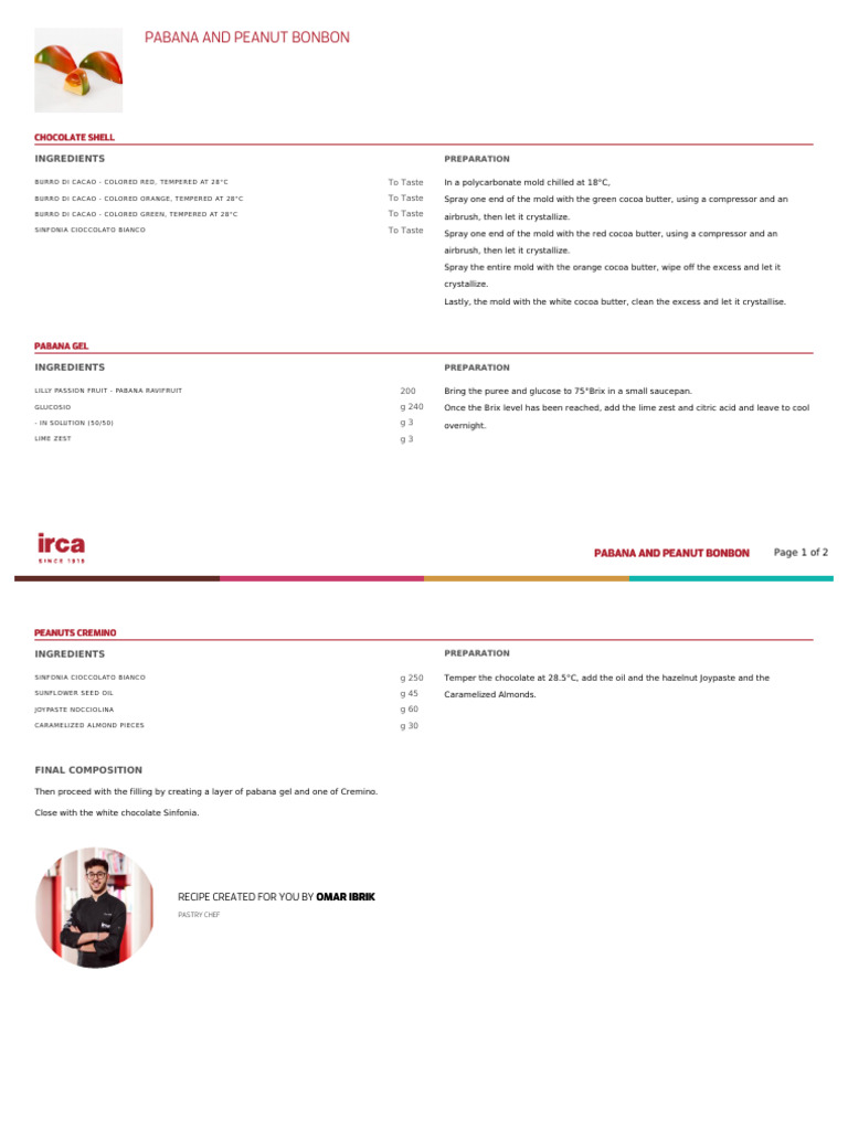 Pabana and Peanut Bonbon | PDF | Chocolate | Foods