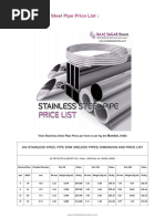Jindal Star Pipes Pricelist | PDF | Pipe (Fluid Conveyance) | Corrosion