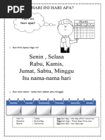 48 Nama-Nama Hari Dalam Bahasa Inggris (Days in English) | PDF