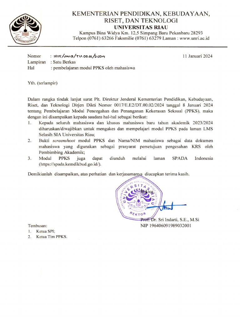 Pembelajaran Modul PPKS Oleh Mahasiswa | PDF