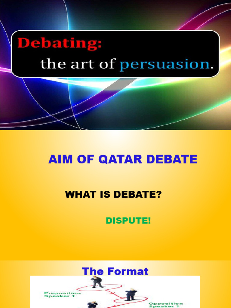 Debate PPT New | PDF