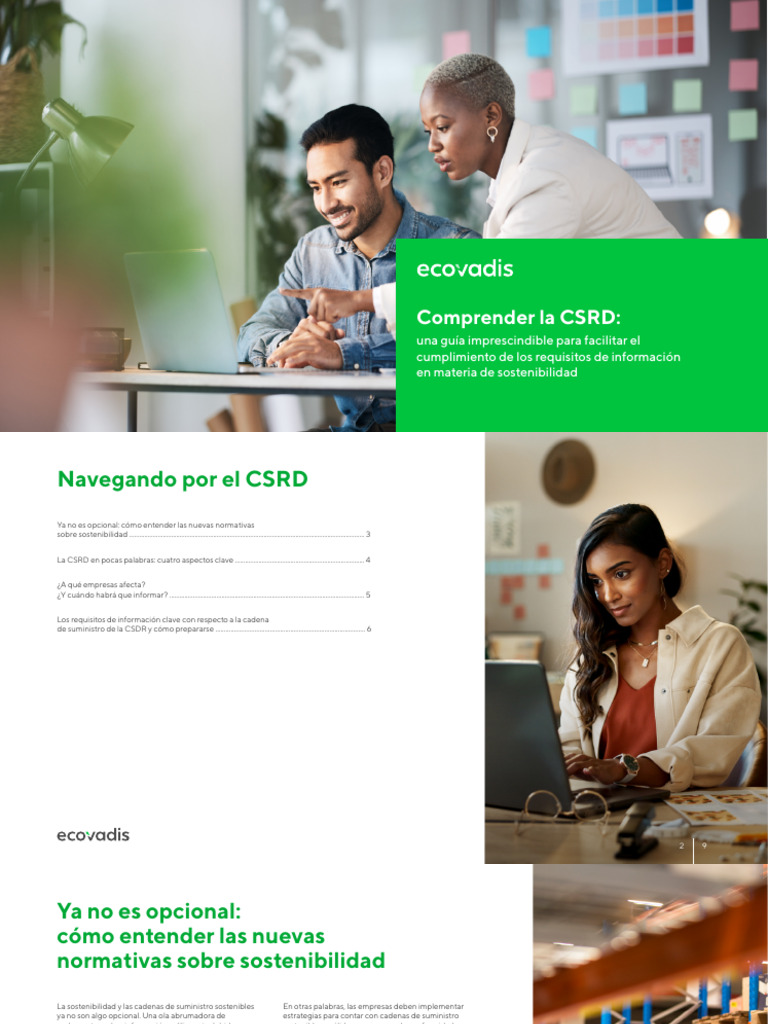 Guía para Comprender La CSRD | PDF