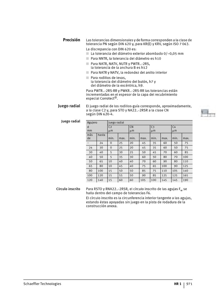 Catalogo General Rodamientos Ina 4 76 | PDF | Ingeniería mecánica ...