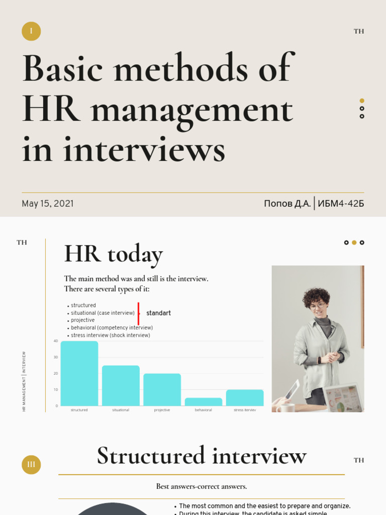 Basic Methods of HR Management | PDF | Interview | Behavior