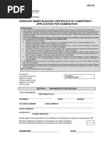Blasting_Certificate_Information_and_Instructions | PDF | Mining ...