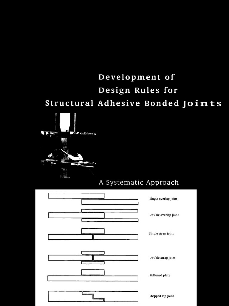 Development of Design Rules For Structural Adhesive Bonded Joints | PDF Development of Design Rules For Structural Adhesive Bonded Joints | PDF