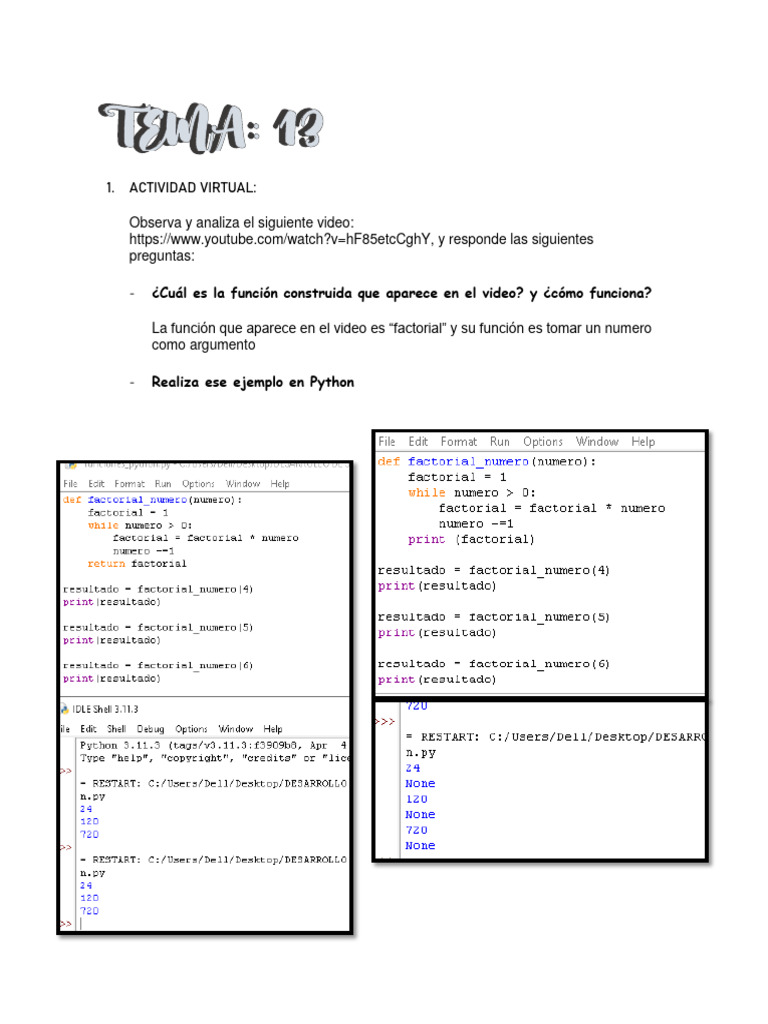 Actividad Virtual | PDF