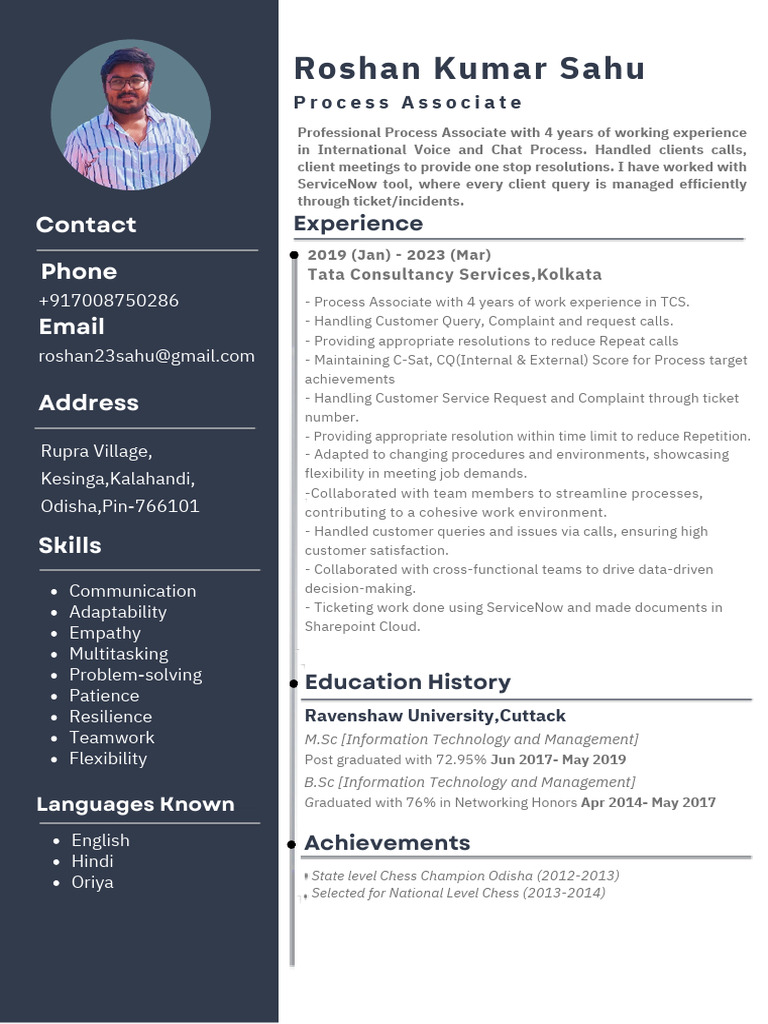 Roshan Resume | PDF | Communication | Business