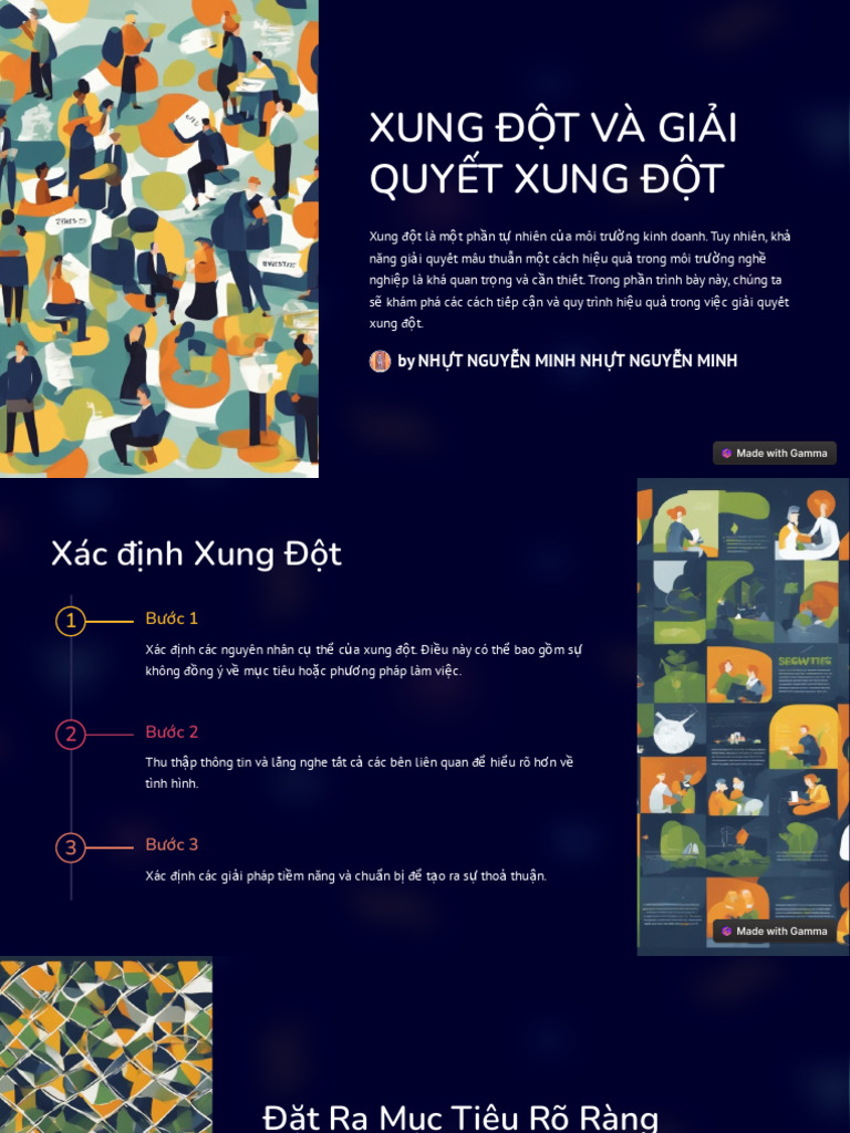 Xung Djot Va Giai Quyet Xung Djot | PDF