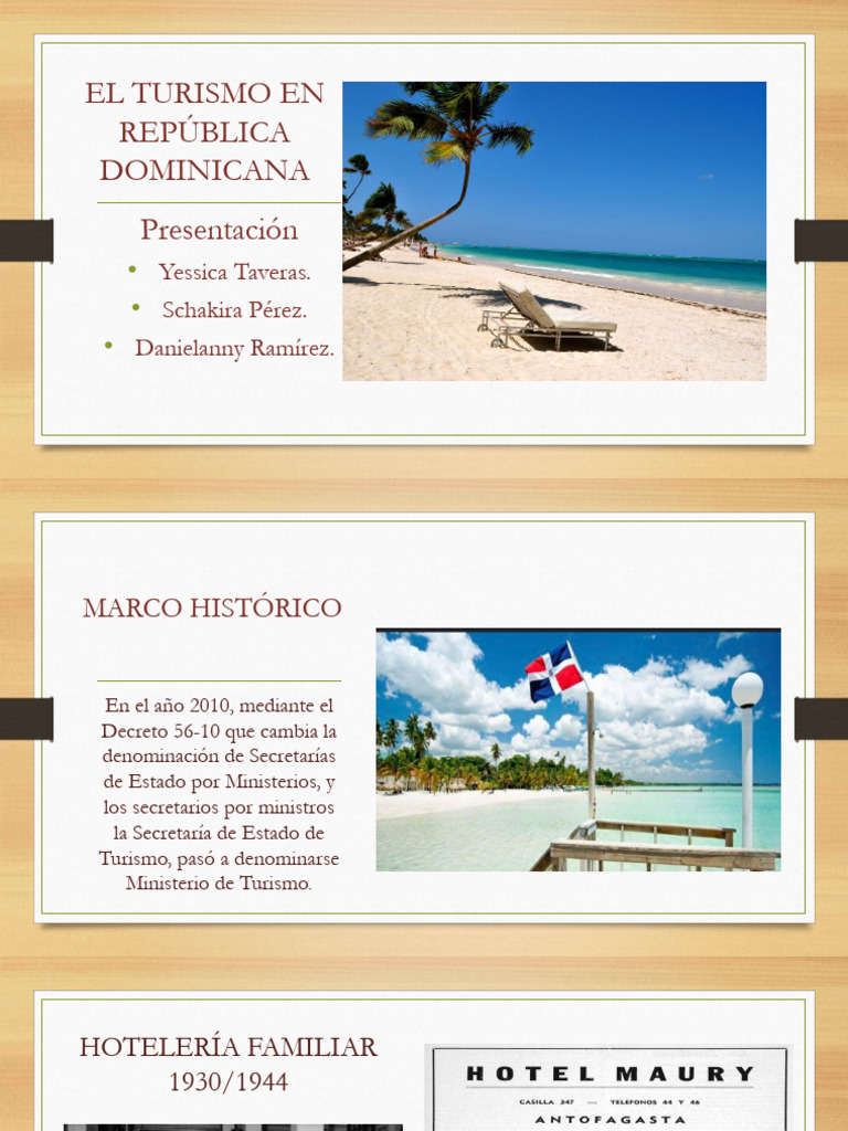El Turismo en República Dominicana PDF | PDF | Ciencias sociales | Historia
