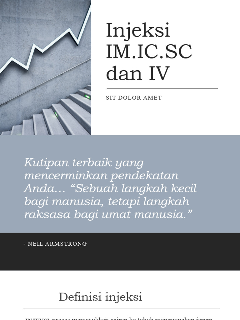 Injeksi Im, Ic, SC Dan IV - Salin | PDF