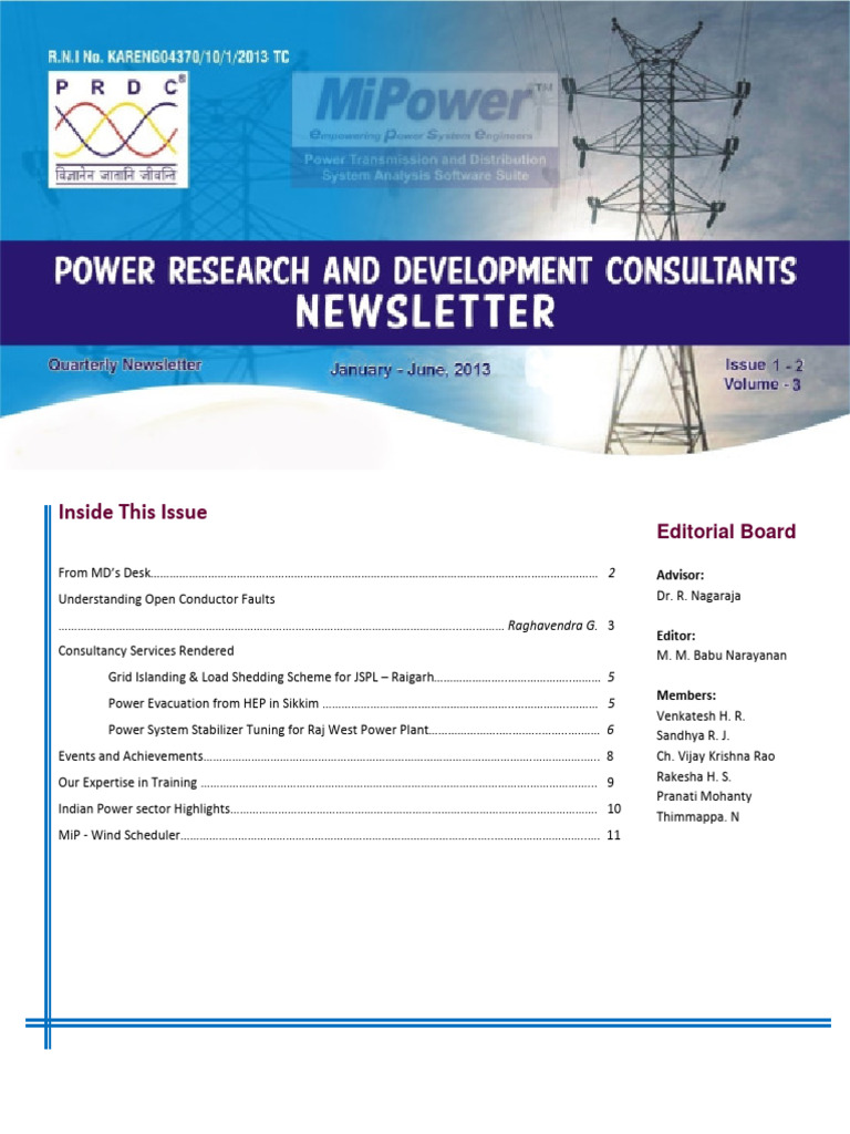 Understanding Open Conductor Faults | PDF | Electric Power Transmission ...