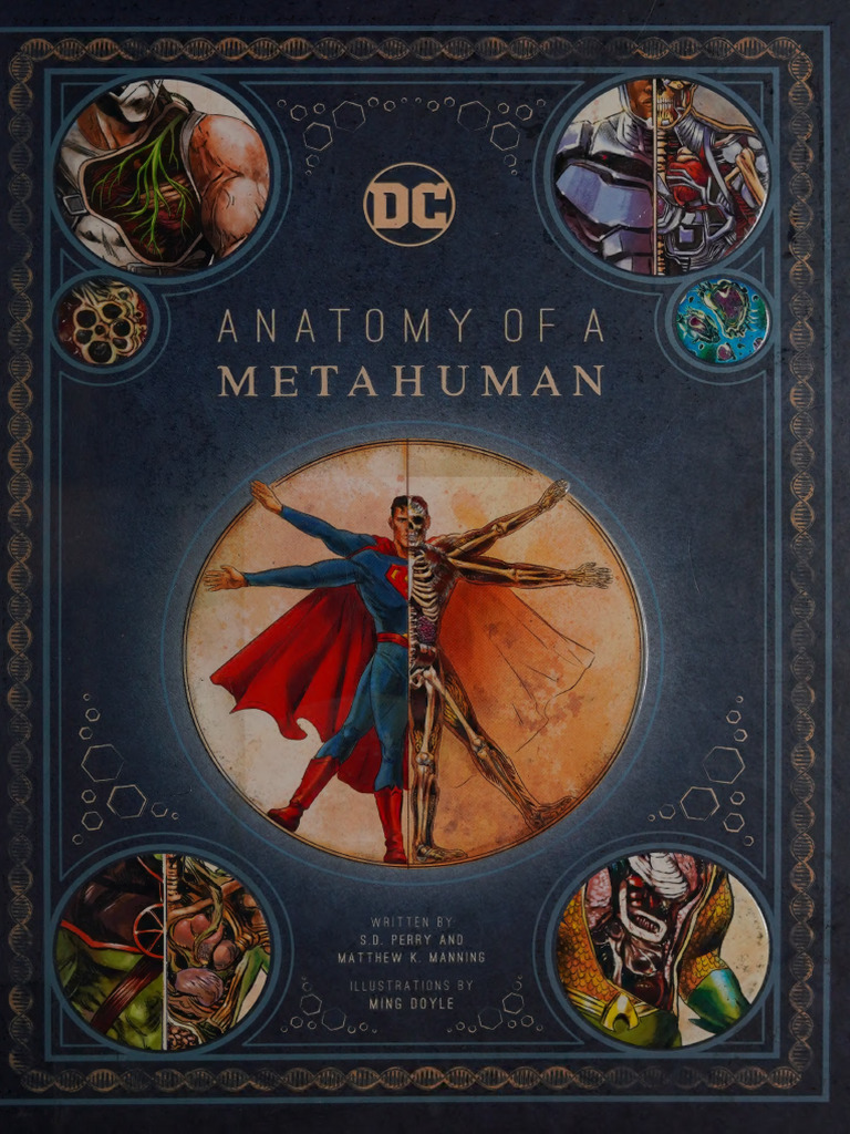 DC Comics Anatomy of A Metahuman (2018) | PDF | Eye | Visual Perception