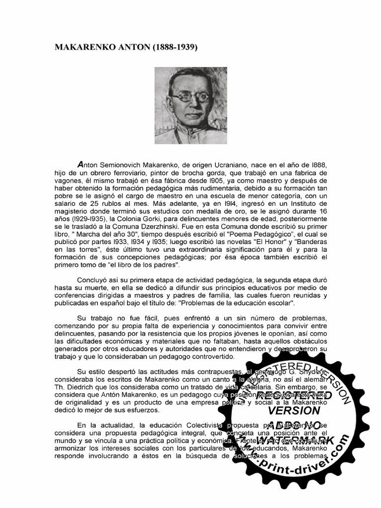 Makarenko Anton | PDF