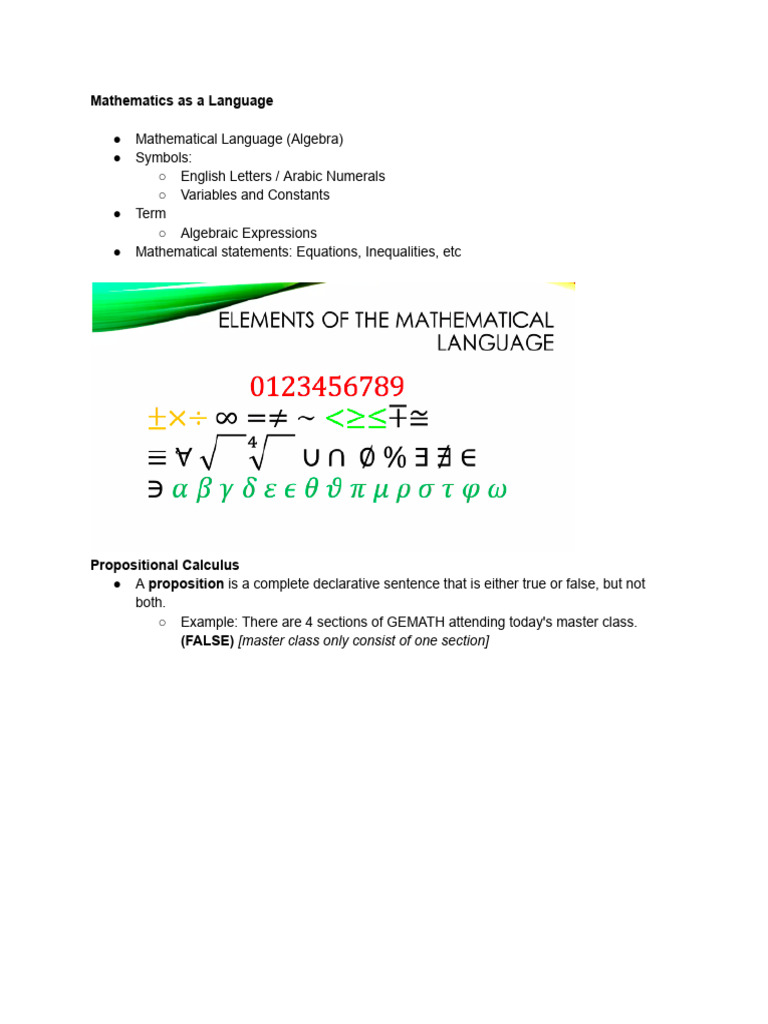 Gematmw 01 | PDF | Proposition | Logic Gematmw 01 | PDF | Proposition | Logic